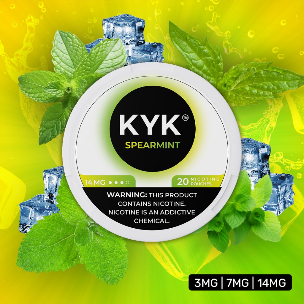 Buy Tobacco-Free KYK Nicotine Pouches - Fast Shipping